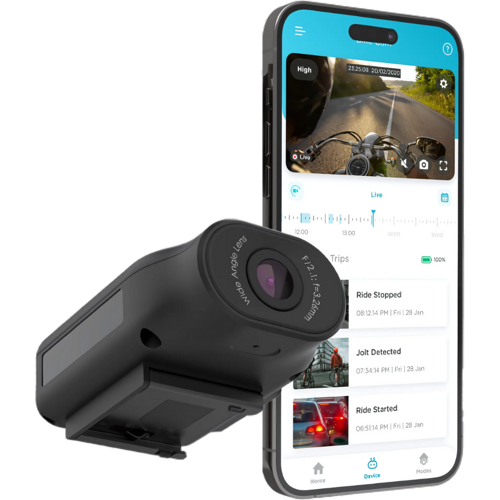 Qubo Smart Bike Cam Pro with Night Vision – Dash Cams