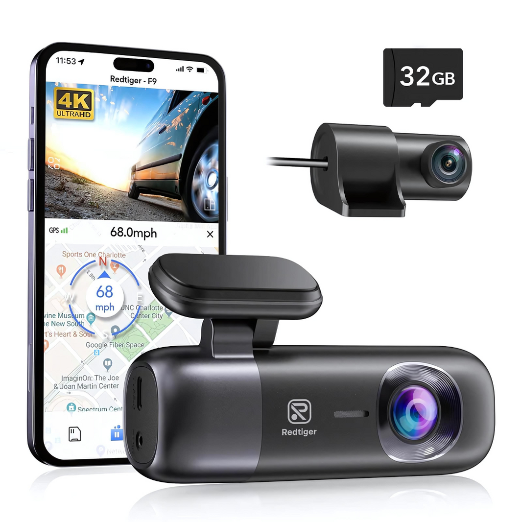 Redtiger 4K UHD Smart Dash Cams